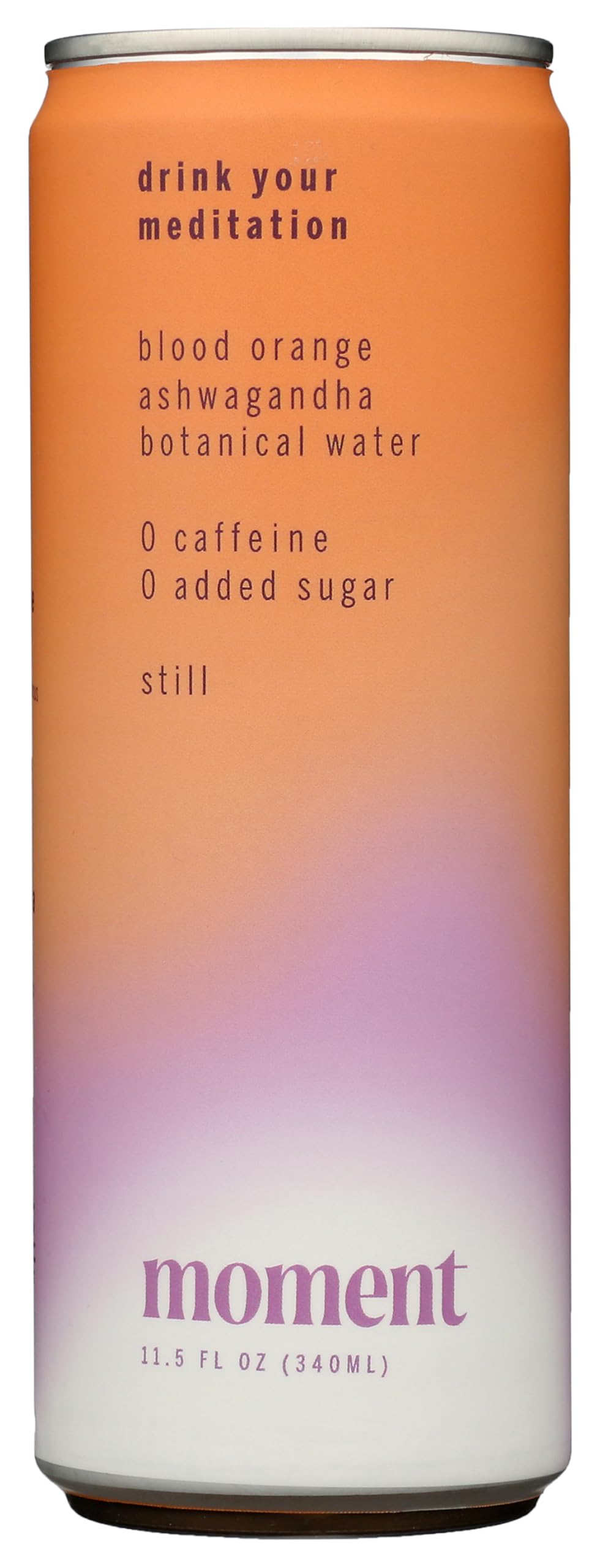 refreshing blood orange ashwagandha drink