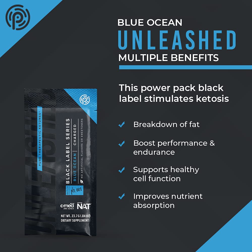 refreshing Blue Ocean drink mix