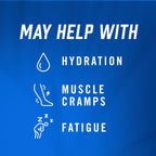refreshing blue raspberry electrolyte drink