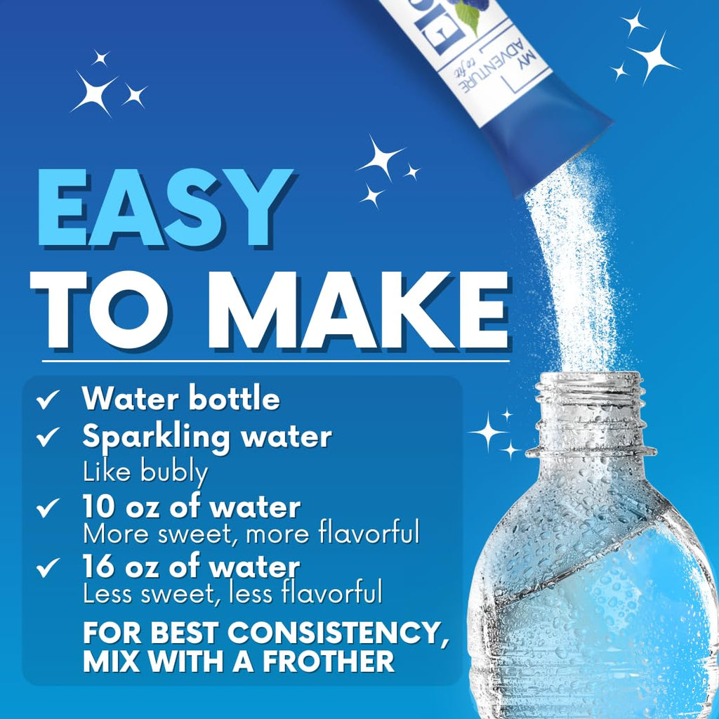 refreshing blue raspberry electrolytes