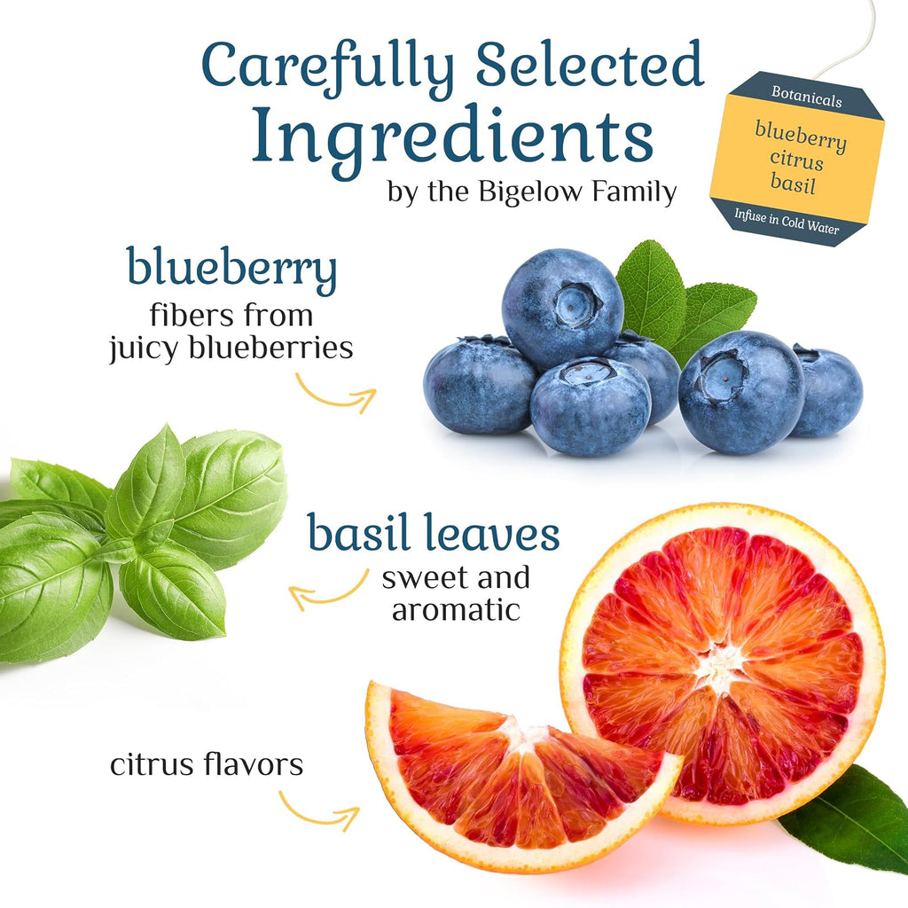 refreshing blueberry citrus tea blend