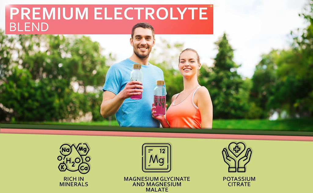 refreshing blueberry electrolyte supplement