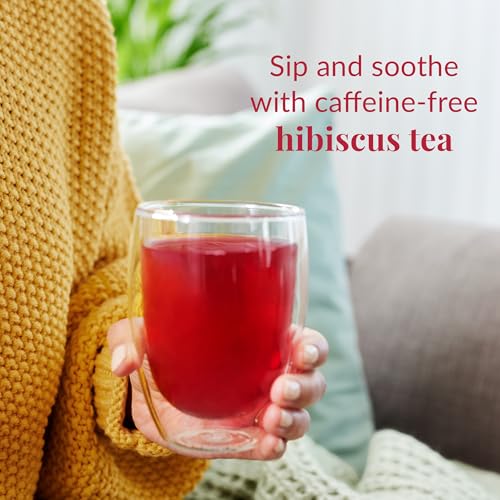 Refreshing blueberry hibiscus infusion
