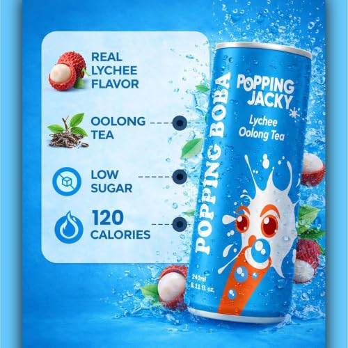 Refreshing boba tea experience