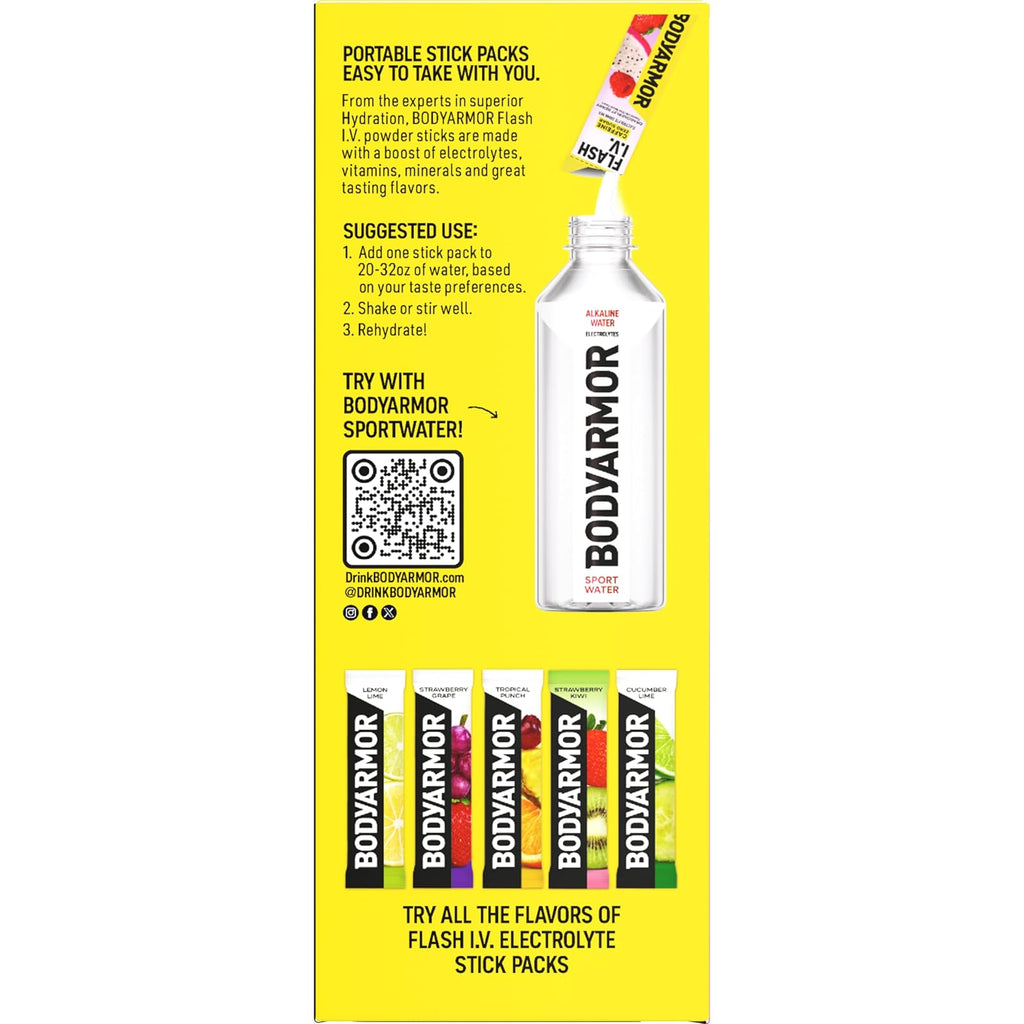 refreshing BODYARMOR drink for workouts