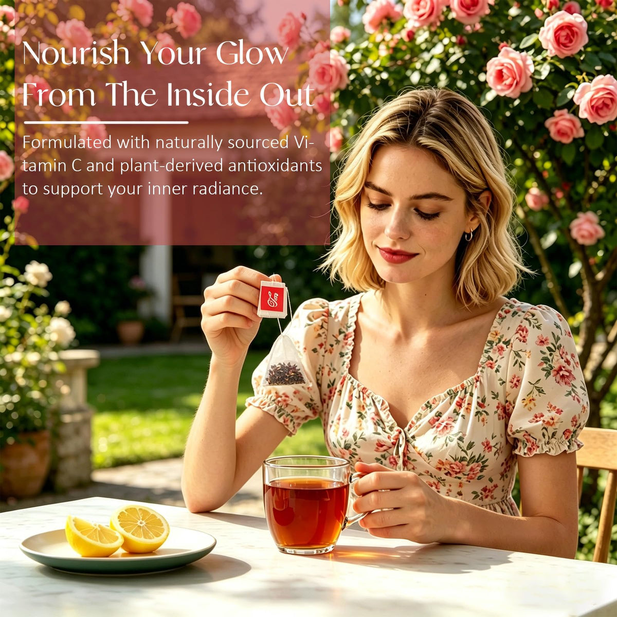 refreshing caffeine-free hibiscus tea