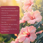 refreshing caffeine free hibiscus tea