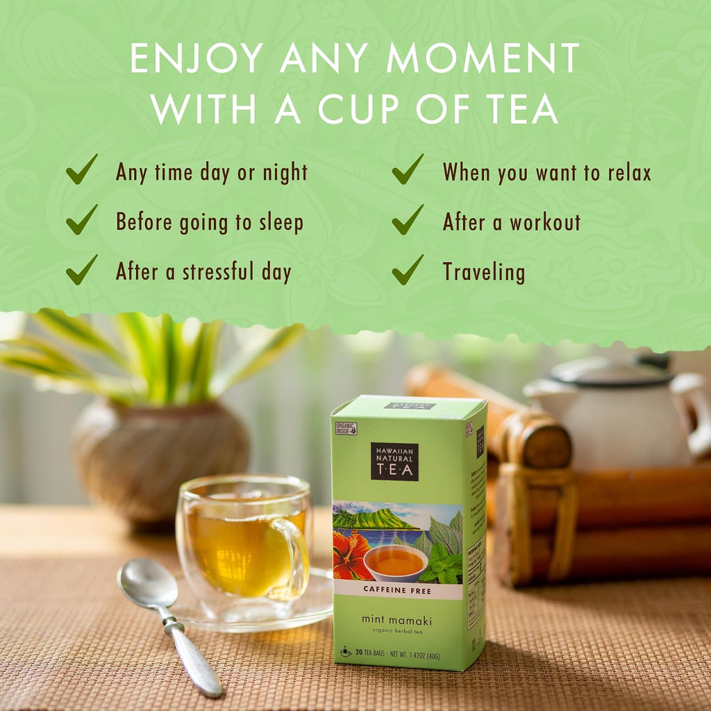 refreshing caffeine-free tea option