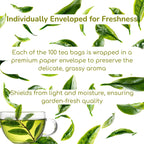 refreshing Ceylon green tea blend