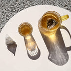 refreshing chamomile and ginger tea