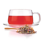 refreshing chamomile and ginger tea