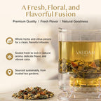 refreshing chamomile mint green tea