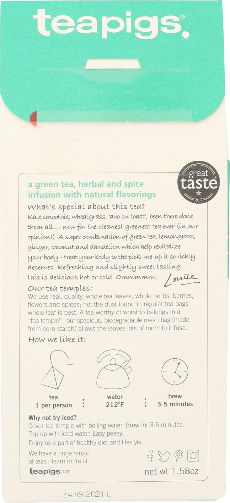 refreshing chamomile tea blend