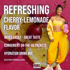 Refreshing cherry lemonade electrolyte blend