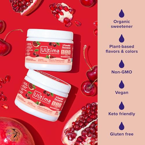 refreshing cherry pomegranate hydration solution