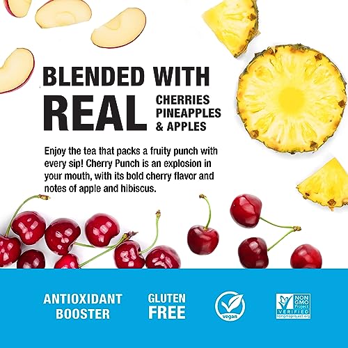refreshing cherry punch tea