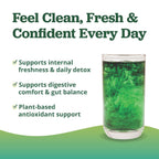 Refreshing chlorophyll drink for energy