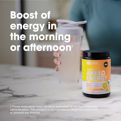Refreshing citrus amino energy drink