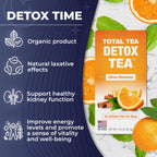 Refreshing citrus cinnamon tea