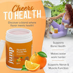 Refreshing citrus flavour electrolytes powder