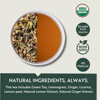 refreshing citrus green tea blend