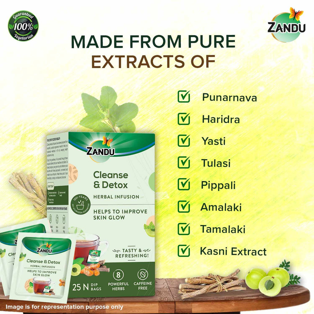 refreshing cleanse herbal infusion