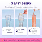 refreshing clear protein shake