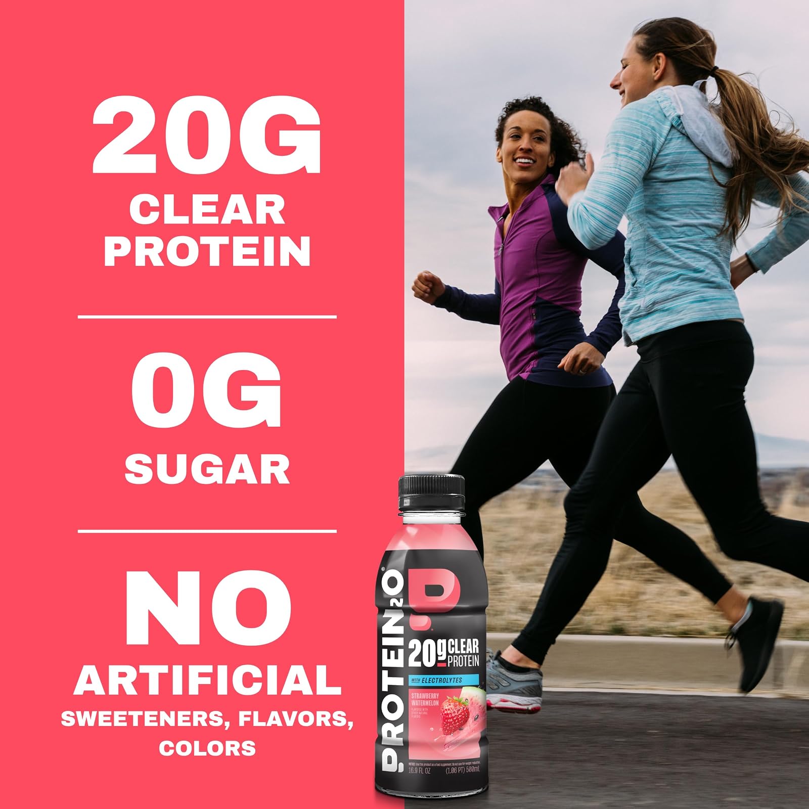 refreshing clear whey protein beverage