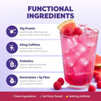 Refreshing clear whey protein drink