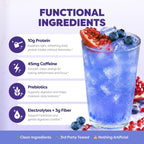 Refreshing clear whey protein drink
