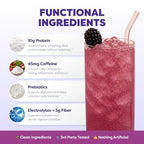 refreshing clear whey protein drink