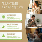 Refreshing Cleavers tea for relaxation