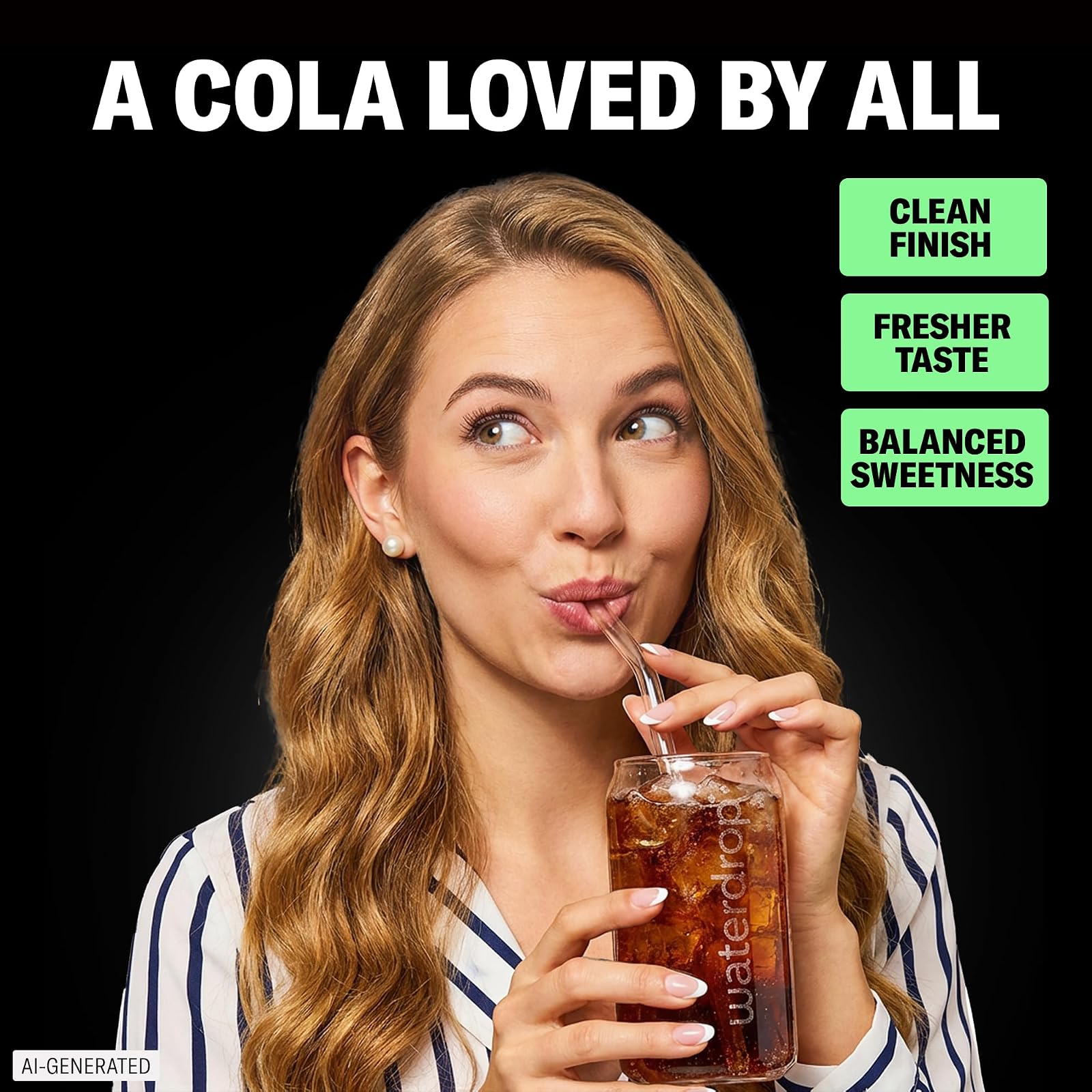 refreshing cola flavour hydration cubes