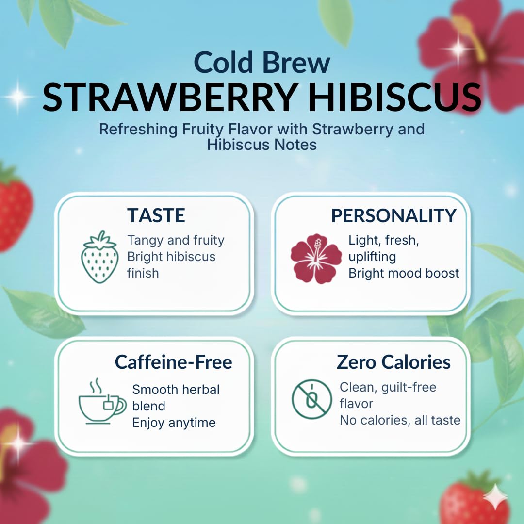 refreshing cold brew herbal tea