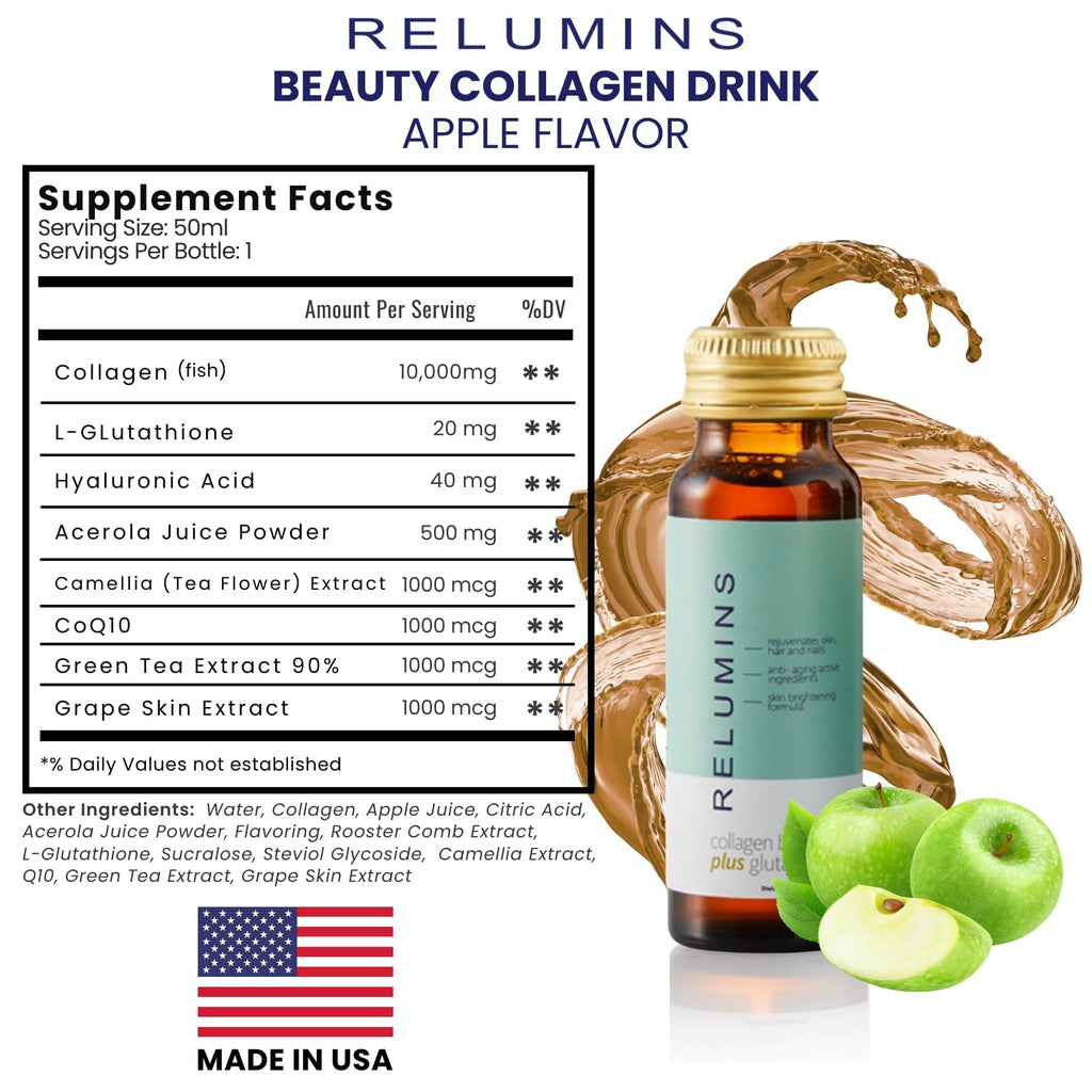 Refreshing collagen drink for wellness