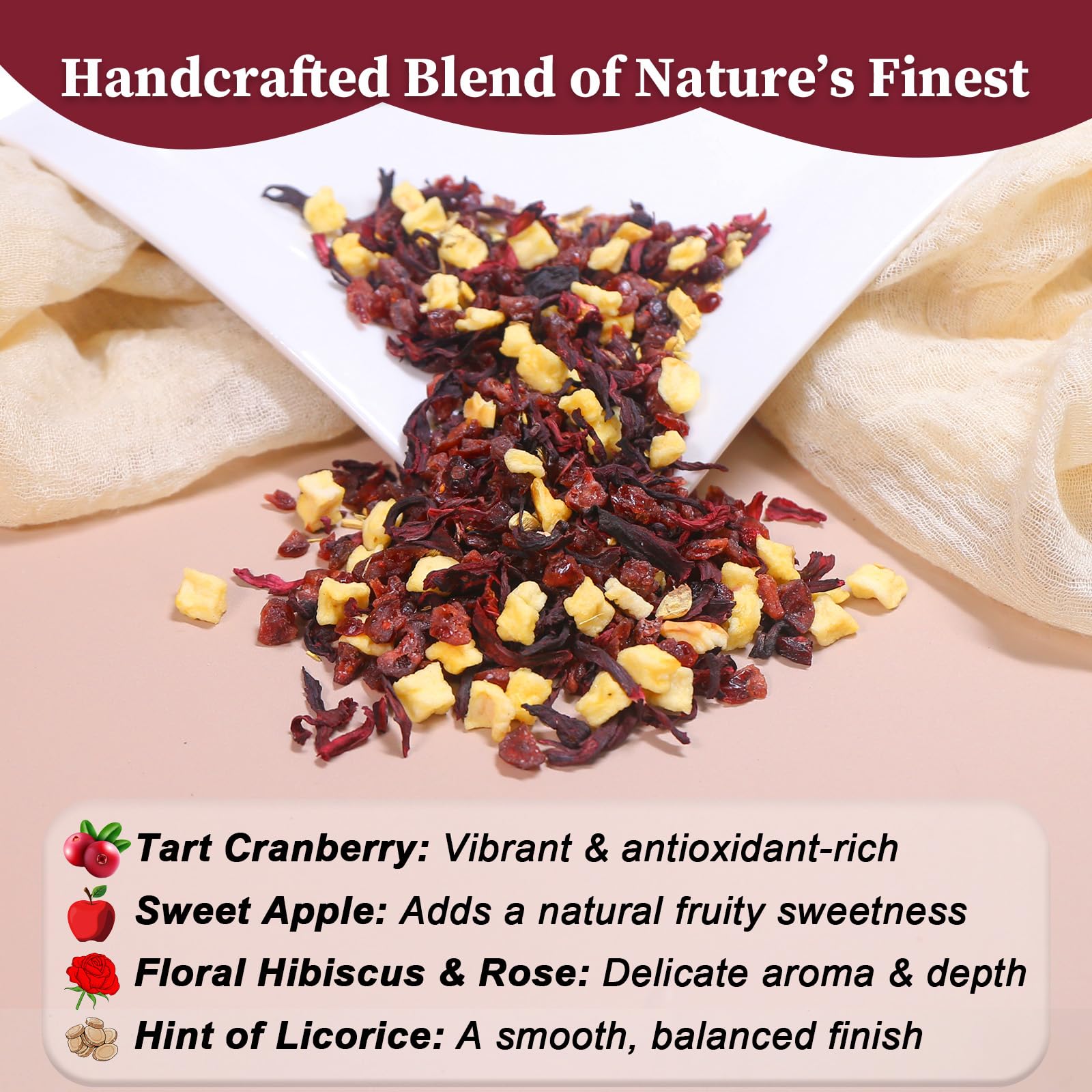 refreshing cranberry apple tea for relaxation