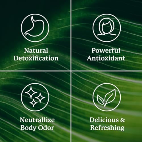 Refreshing crisp apple flavour chlorophyll