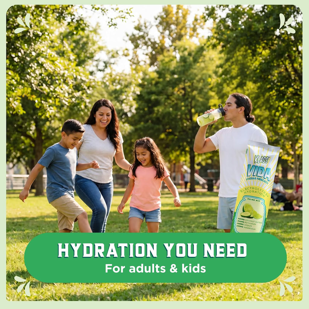 Refreshing cucumber limeade electrolyte tablets