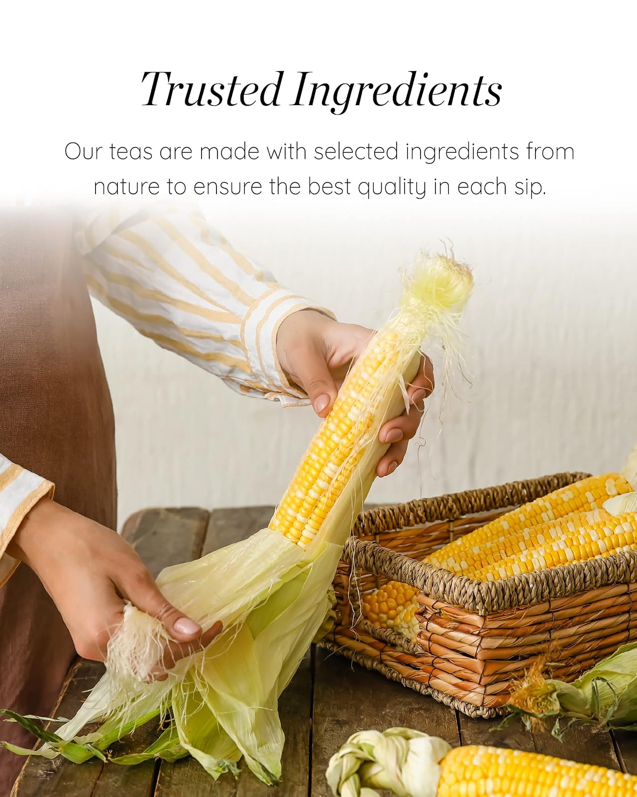 refreshing dandelion and corn silk infusion