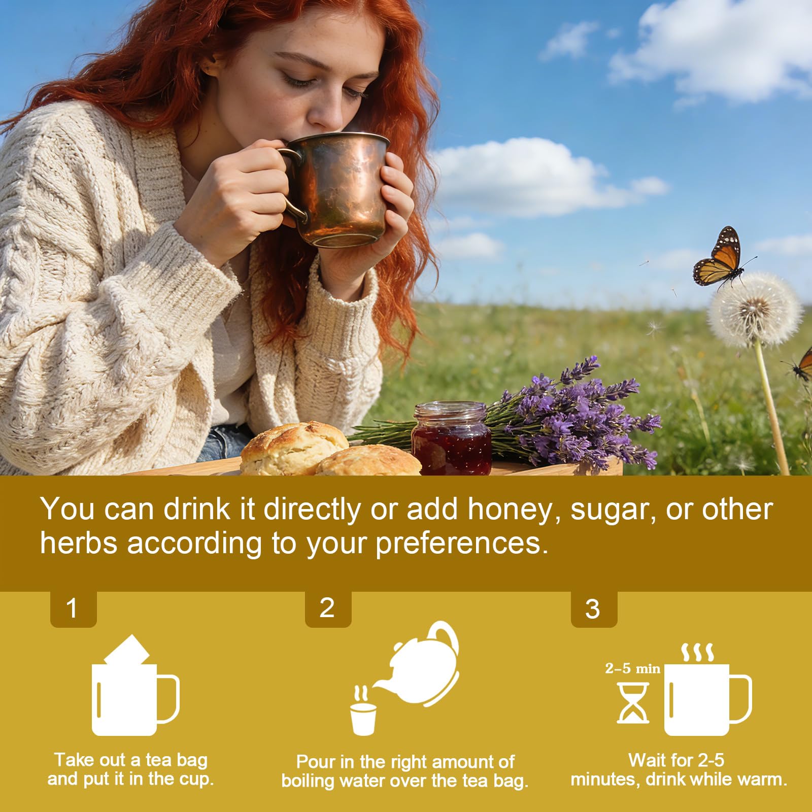 refreshing dandelion tea for wellness