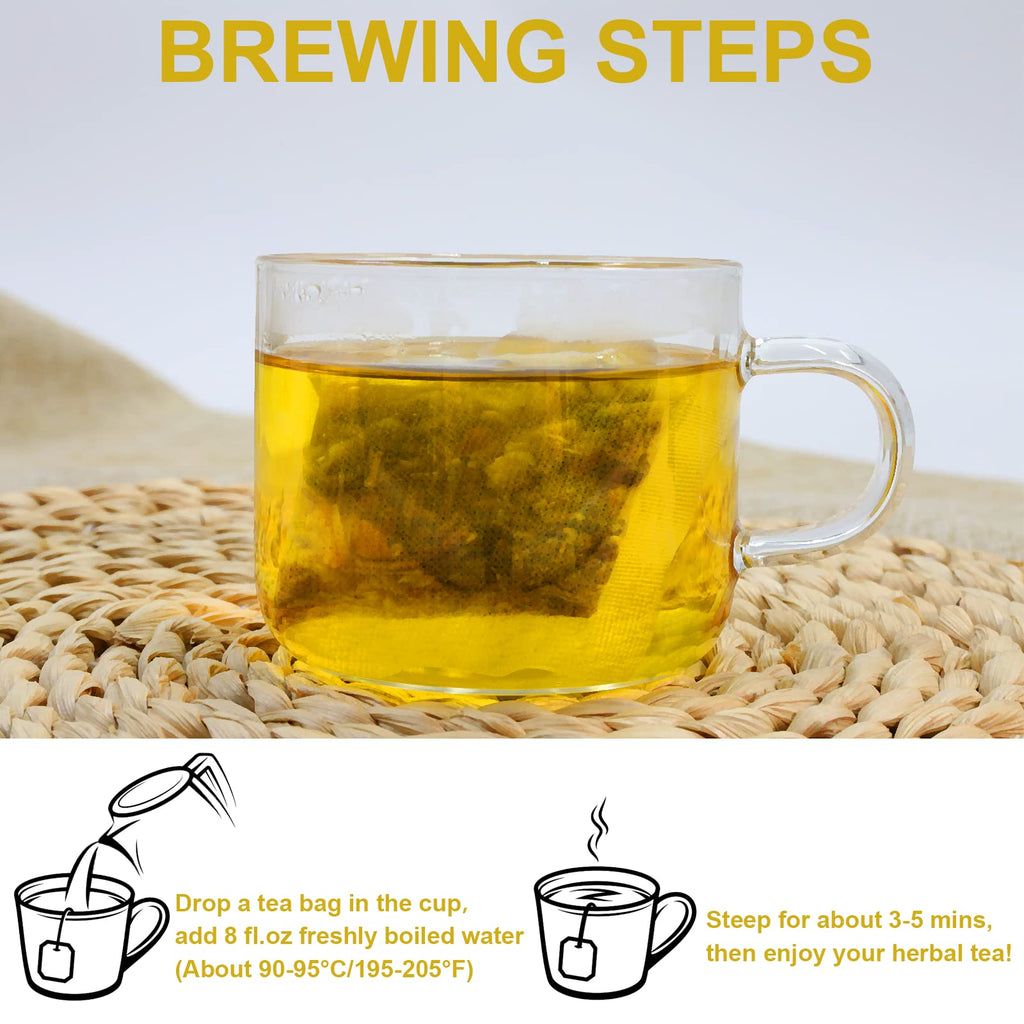 refreshing dandelion tea infusion