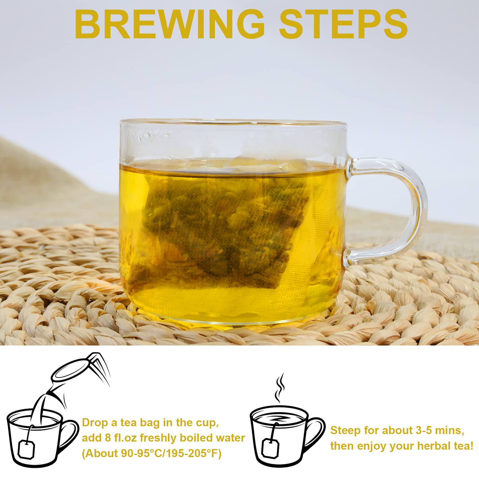 refreshing dandelion tea infusion