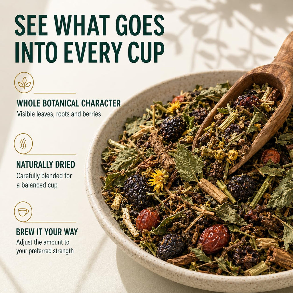 refreshing dandelion tea infusion