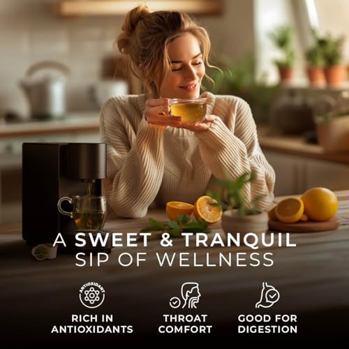 refreshing dandelion tea with honey