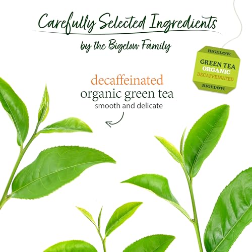 refreshing decaffeinated green tea blend