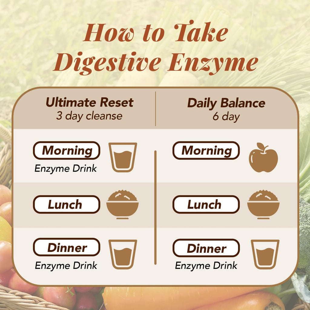 refreshing digestive enzyme drink option