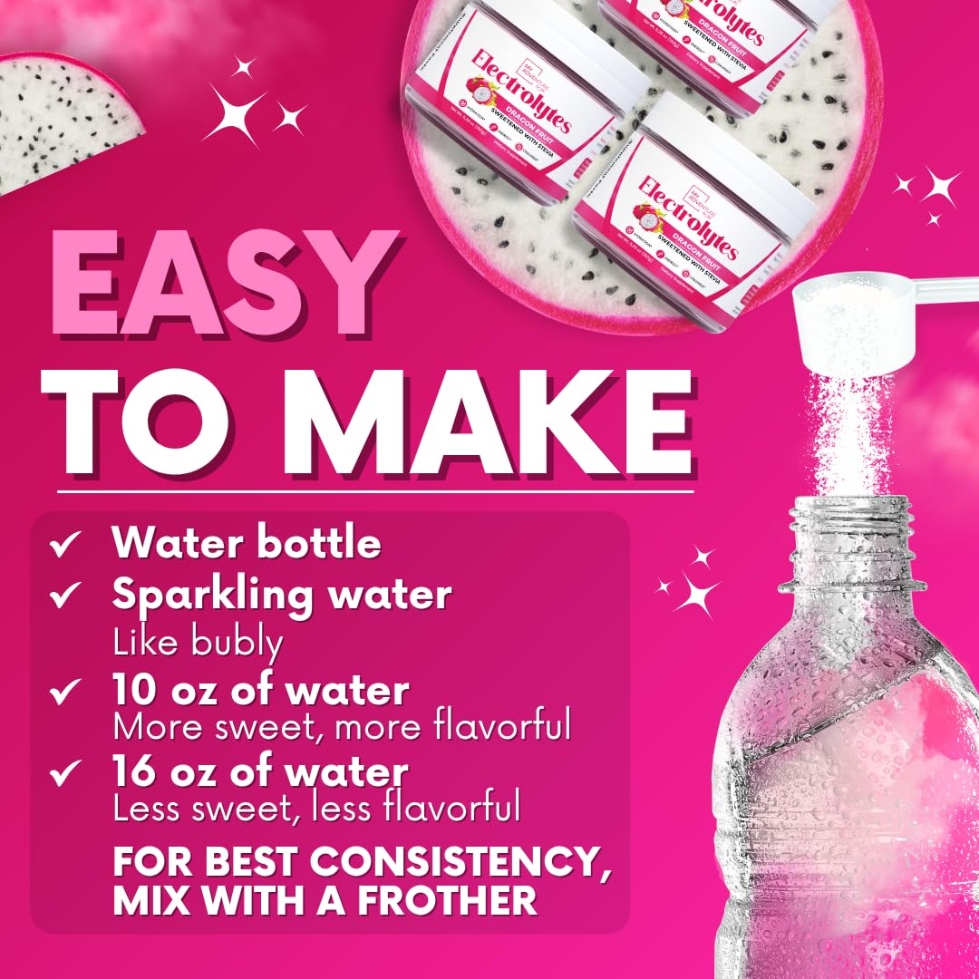 refreshing dragon fruit hydration
