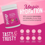 Refreshing dragonfruit limeade flavour electrolytes