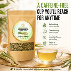 Refreshing dried lemongrass tea blend