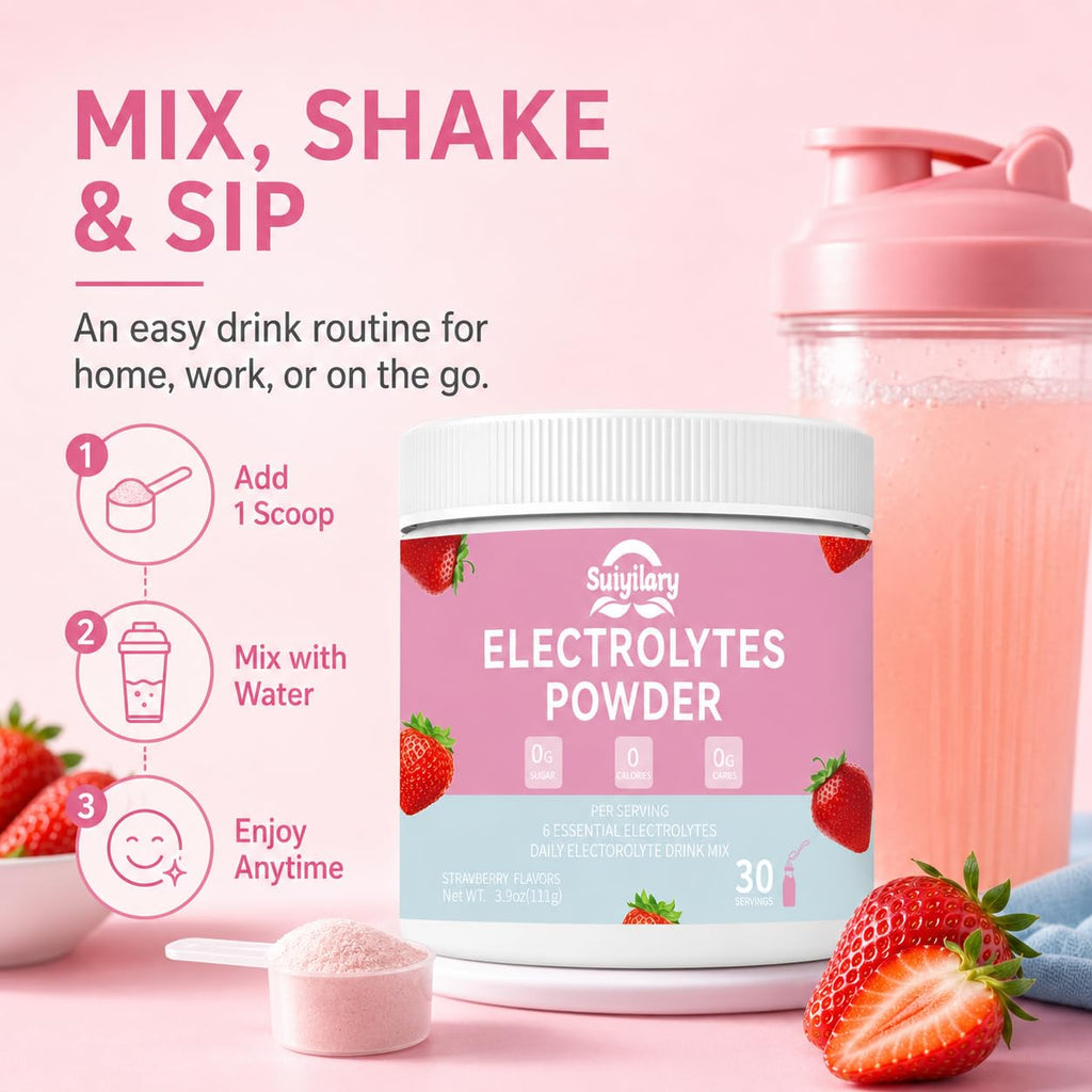 refreshing drink mix with enzymes